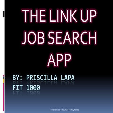 Job app | PPT | Free Download