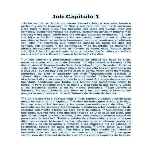 Job capítulo 1 | DOCX