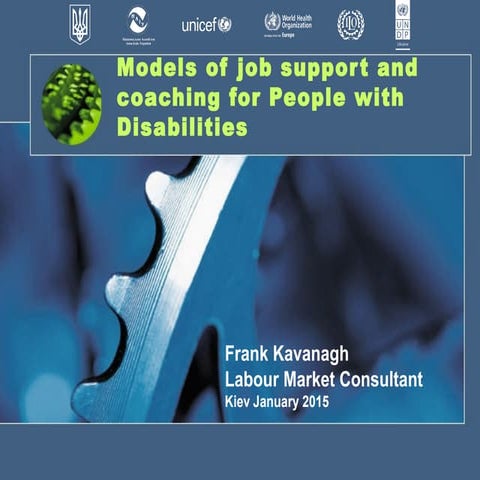 Job Support and Coaching for People with Disabilities - European ...