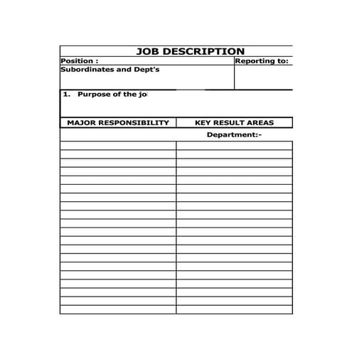 Job desc. format_197 (1) | XLS