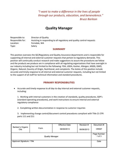 Quality Control | PPT