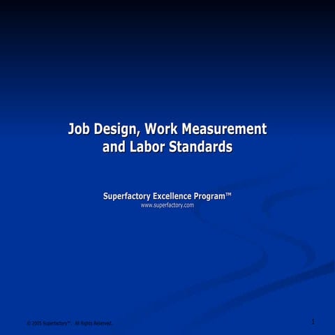 Job Design Sample | PPT