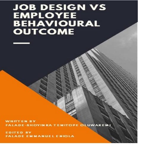 JOB DESIGN ppt, psychology and human resource | PPT