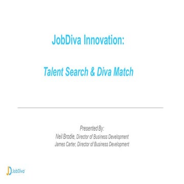 Neil Brodie - JobDiva - Talent Search & Diva Match | PDF