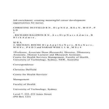 Job enrichment creating meaningful career developmentopport.docx