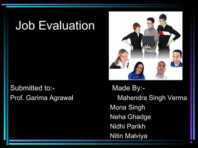 Paterson Framework of Job Evaluation at Workplace | PDF