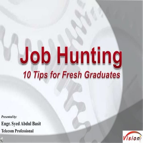Job Hunting | PPTX
