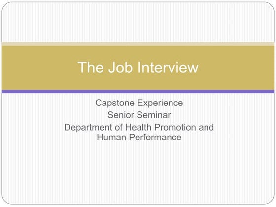 Conducting Effective interview | PPTX | Resume Writing and Advice | Job ...