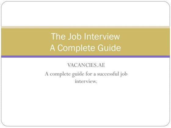 Conducting Effective interview | PPTX | Resume Writing and Advice | Job ...