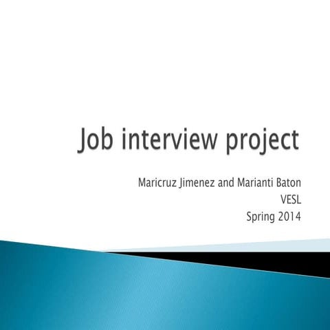 Job interview project by howard and pham huynh | PPTX