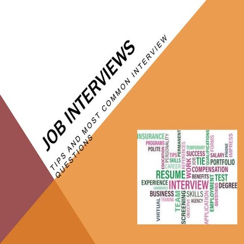 Winning Blueprint For the Job Interviewing Process | DOC