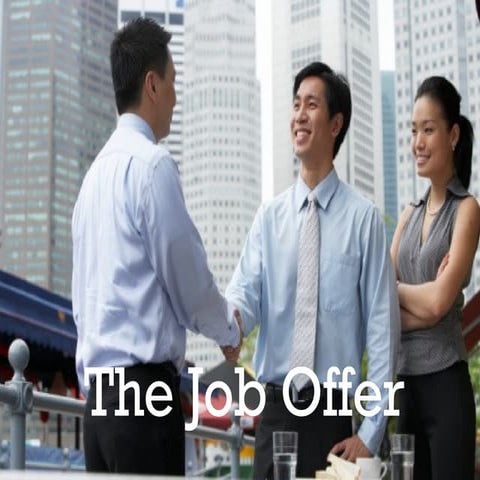 Job Offer 101 | PPT