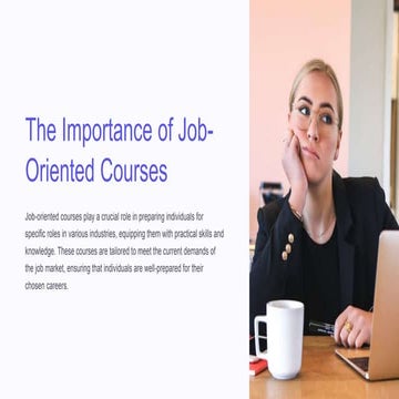 Job Oriented Courses - 100% Placement guaranteed | PPTX