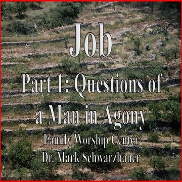 Job Part 1 Questions of a man in agony 8-20-23 PPT.pptx