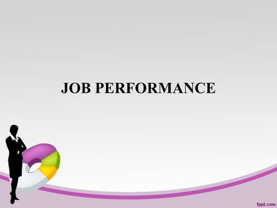 Employee job performance scale | PDF