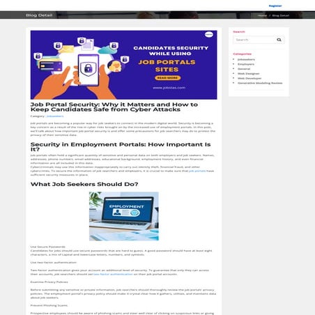 A guide to stay away from fake job alerts | PDF