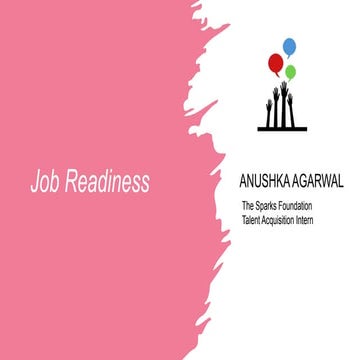 Job readiness | PPTX | Resume Writing and Advice | Job Search