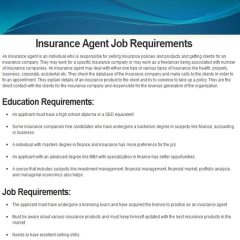 Job requirements | PPSX