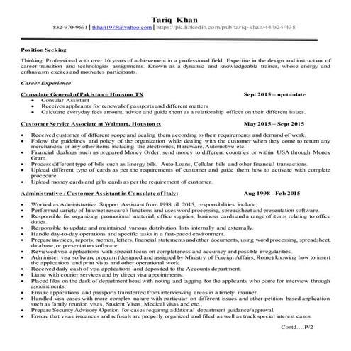 Nelly Ahmed CV - Protocol Travel Administrative Event Management ...
