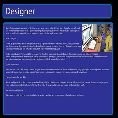 Job role presentation | PPTX