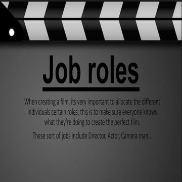 Different job roles | PPTX