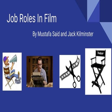 Exploring the role of a scriptwriter | DOCX