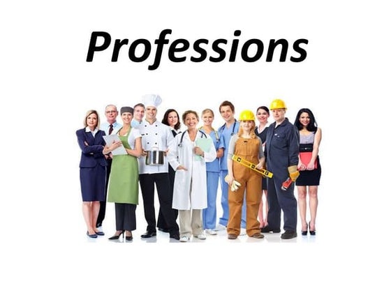 Jobs and Professions | PPT