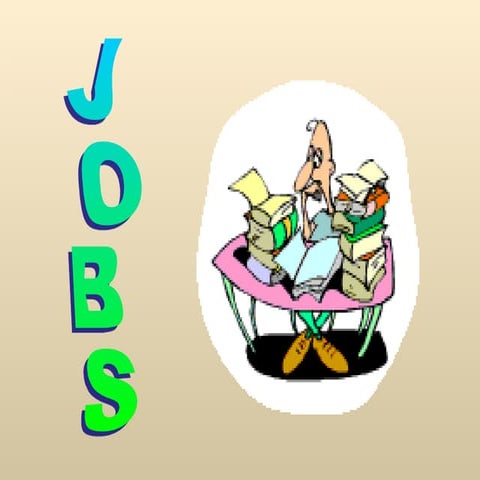 BASIC JOBS FOR BASIC CCYLES OF ENGLISH LEARNERS | PPT
