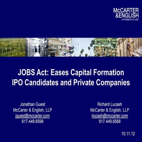 Ey jobs act infographic | PDF