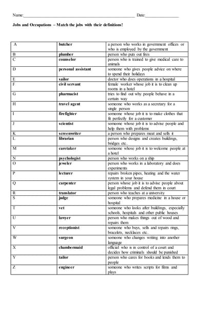 jobs and occupations.ppt