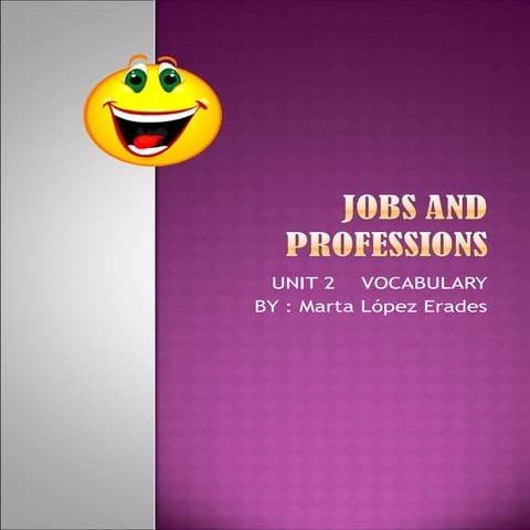 Jobs And Professions | PPT