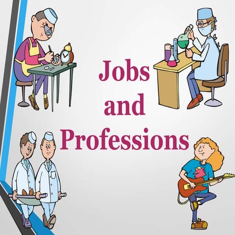 Jobs and professions | PPTX
