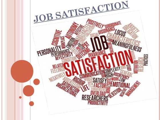 Job satisfaction | PPTX