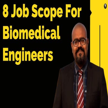 Job scope for biomedical engineers | PDF