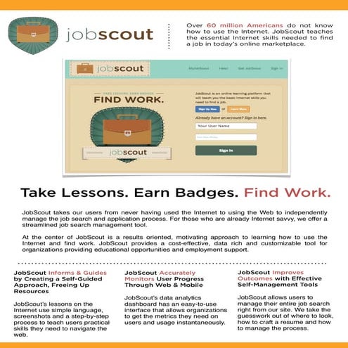 Job scout info sheet | PDF