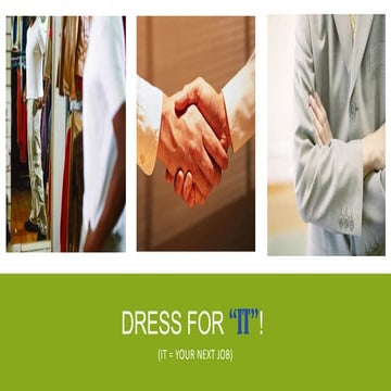 Dress For Success | PPT