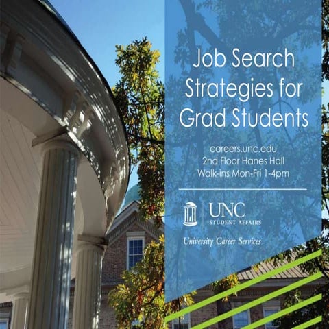 Job search for grad students | PPTX