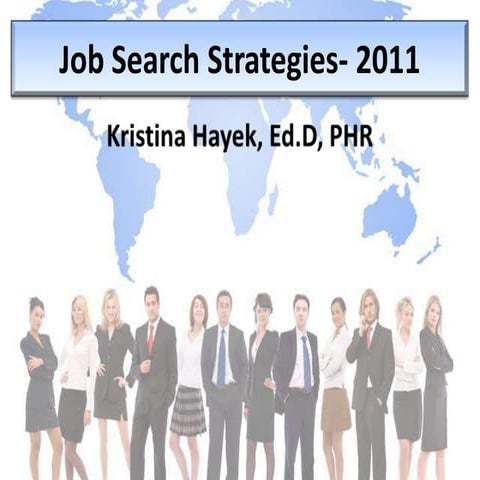 Job Search Strategies 2011[1] | PPTX