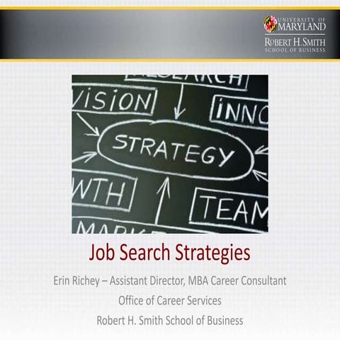 Job Search Strategies | PPTX