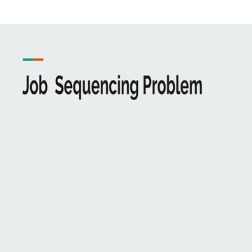 Job Sequencing Problempdf 