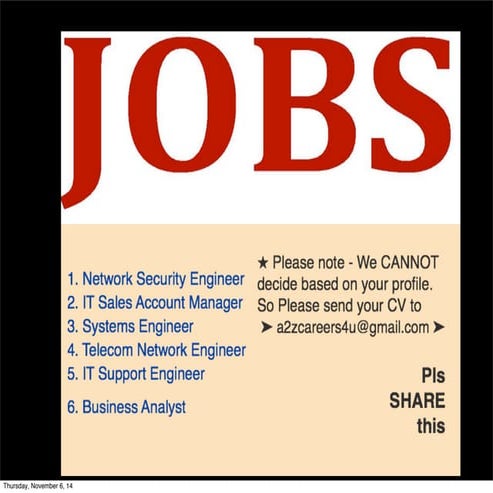 FREE JOB ALERT | PPT
