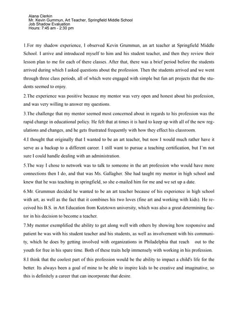 Student Ambassadors Essay