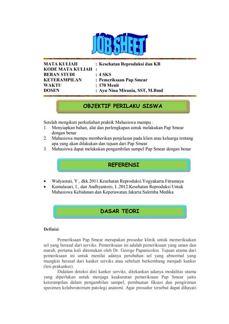 Pemeriksaan Lengkap Genetalia Wanita dan Pria | DOC
