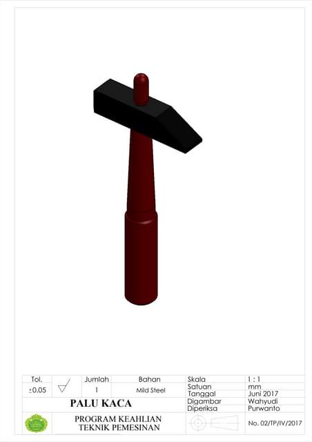 LEMBAR JOBSHEET TEKNIK BUBUT DASAR UNTUK PEMULA | PDF