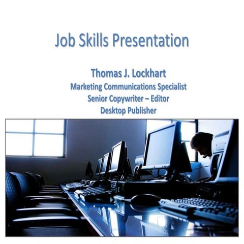 Job Skills Presentation | PPSX