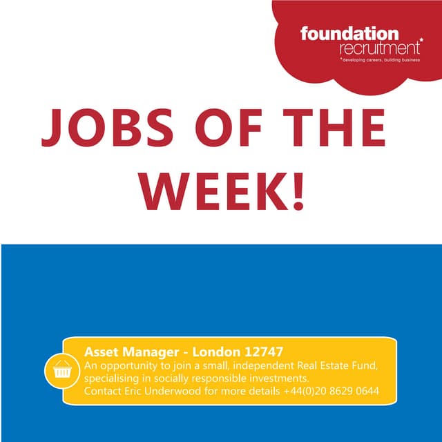Jobs of the week | PDF