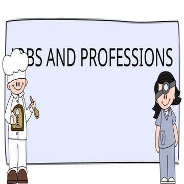 Jobs and Professions English grade 3 PPT.pptx
