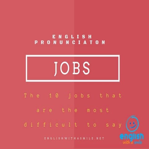 Jobs pronunciation | PPTX