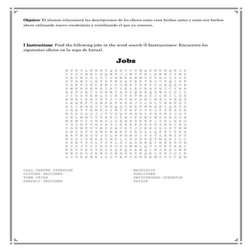 Jobs then and now | PDF