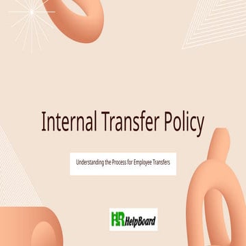 Job Transfer Definition, Job Transfer in HRM | PPTX